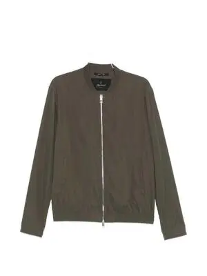 MONTECORE Zip-up Bomber Jacket - Gray
