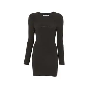 Alexander Wang Ribbed Logo Knit Top