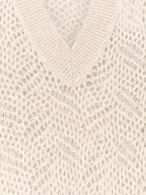 Brunello Cucinelli Cashmere Sweater - Cream