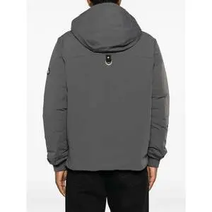Moose Knuckles Grey Jackets Hooded Jackets