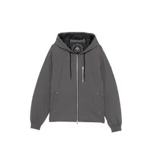 Moose Knuckles Hooded Jacket - Gray