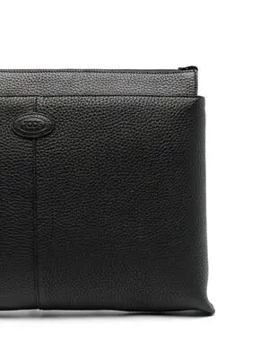 TOD'S Document Holder Medium Leather Pouch