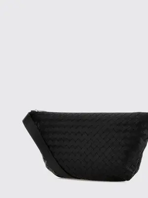 Bottega Veneta Intrecciato Leather Day Sling Bag - Black