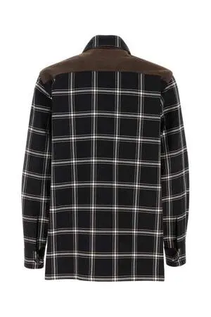 Alexander McQueen Embroidered Cotton Shirt