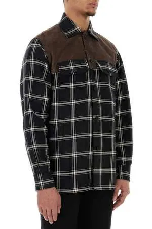Alexander McQueen Embroidered Cotton Shirt