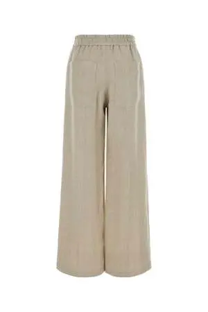 Brunello Cucinelli Wide-leg Pant - Brown