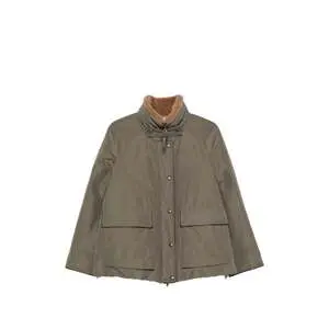 Brunello Cucinelli Jackets Puffer Jackets - Green