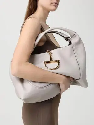 Gucci Softbit Maxi Grained Leather Bag