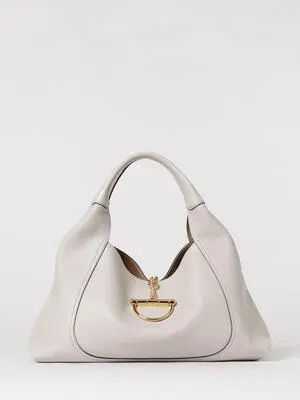 Gucci Softbit Maxi Grained Leather Bag - White