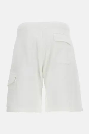 C.P. COMPANY Diagonal Raised Fleece Cargo Sweatshorts