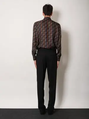 Fendi Virgin Wool Trousers
