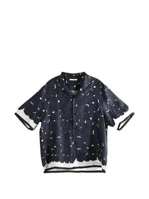 Givenchy Floral Shirt - Blue