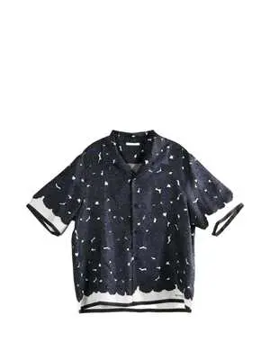 Givenchy Floral Shirt - Blue