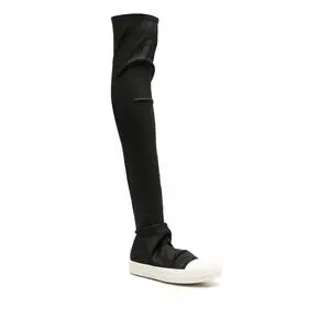 Rick Owens Over The Knee Boots - Black