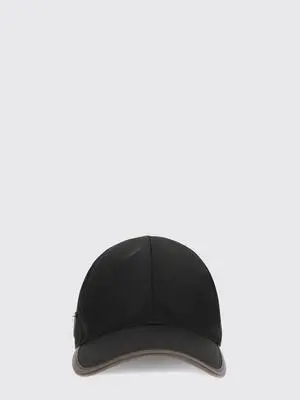 Prada Technical Fabric Baseball Cap - Black