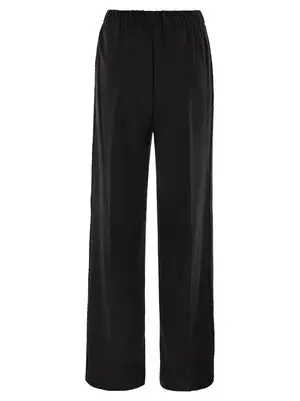 Herno Flannel-effect Wide-leg Trousers