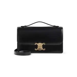 Celine Triomphe Medium Folio - Black