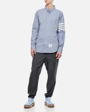 Thom Browne Classic 4bars Cotton Shirt - Multicolor