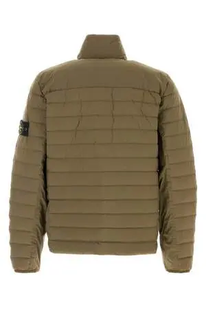 Stone Island Army Stretch Nylon Jacket - Green