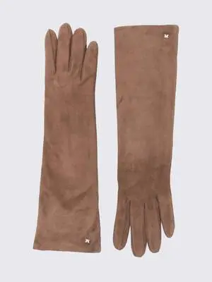 Max Mara Guanti Leather Gloves - Brown
