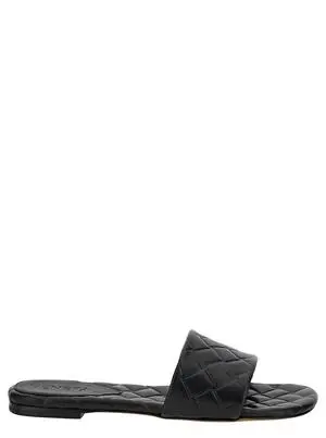 Bottega Veneta Slide Amy Sandals - Black