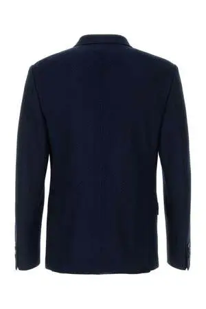 Etro Navy Jersey Jacket