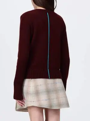 Loewe Wool And Cashmere Sweater - Red