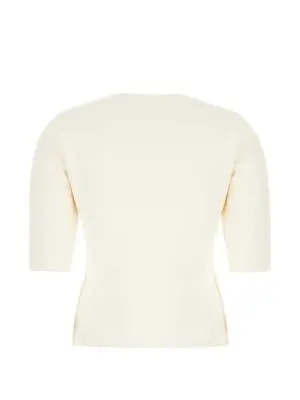 Max Mara Embossed T-shirt - White