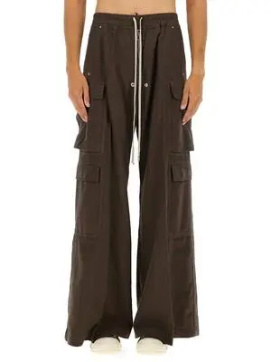 Rick Owens Double Cargo Jumbo Belas Pants - Brown
