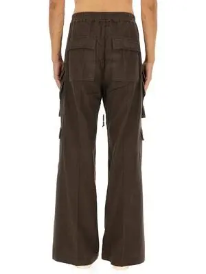 Rick Owens Double Cargo Jumbo Belas Pants - Brown