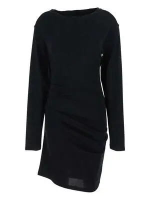 Max Mara Gathered Dress - Black