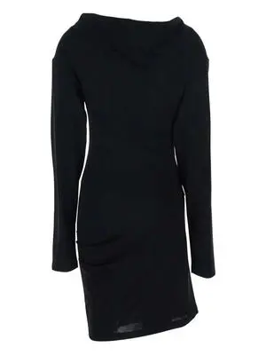 Max Mara Gathered Dress - Black