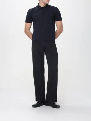 Gucci Cotton Polo Shirt With Monogram Motif