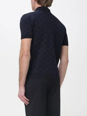 Gucci Cotton Polo Shirt With Monogram Motif
