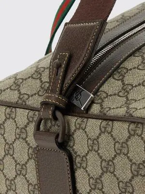 Gucci Gg Supreme Duffle Bag - Cream