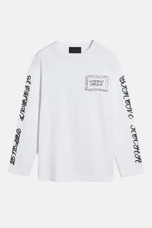 Simone Rocha Pillowcase Logo Print Long Sleeve T-shirt - Multicolor