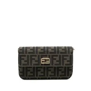 Fendi Black Clutch Bags - Brown