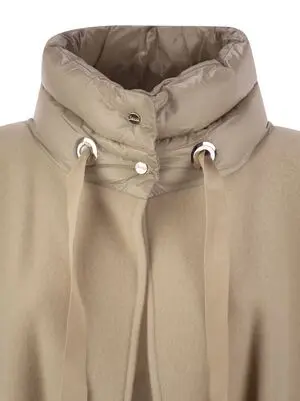 Herno Poncho Resort In Warmy E Nylon Ultralight