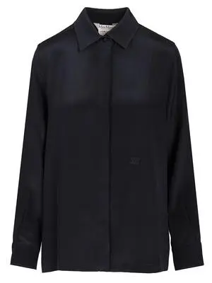 Max Mara Silk Crêpe De Chine Shirt