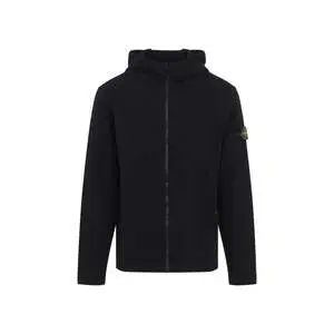 Stone Island Hoodie Sweater - Black