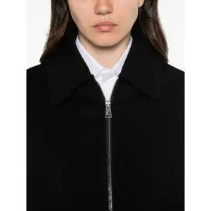 Fendi Oversized Virgin Wool Jacket - Black