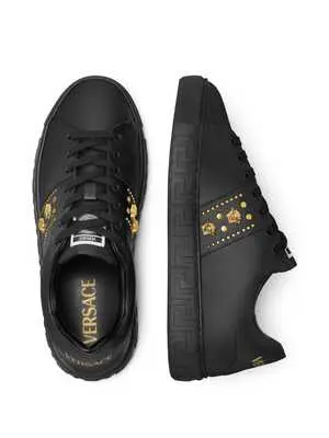 Versace Greca Sneakers With Studs