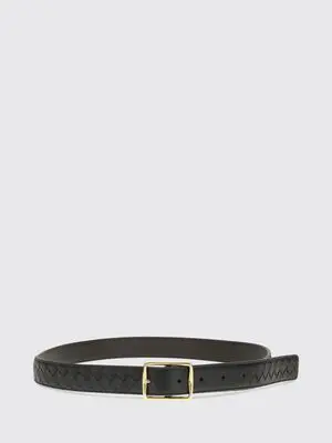 Bottega Veneta Woven Lambskin Leather Belt