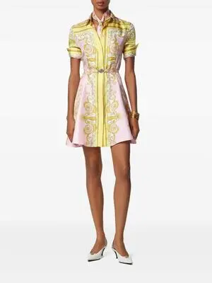 Versace Silk Midi Dress