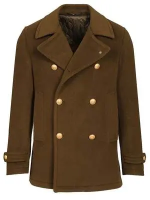 Tagliatore Monaco Wool Jacket - Green