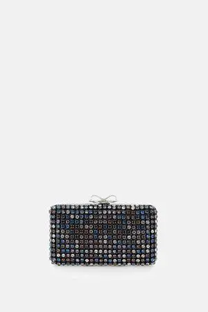 SELF-PORTRAIT Crystal Clutch - Multicolor