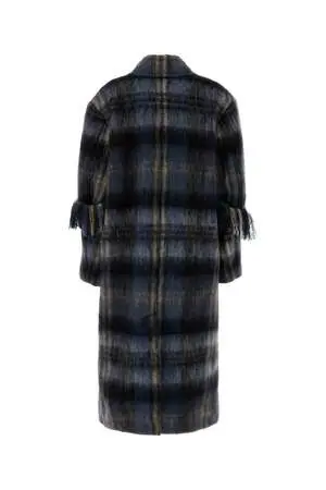 Loewe Embroidered Mohair Blend Coat