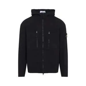 Stone Island Cotton Jacket - Black