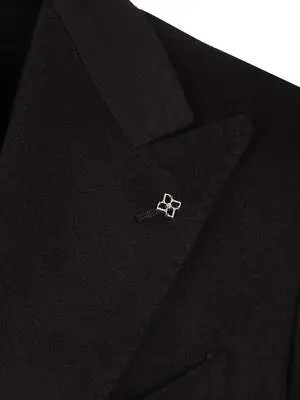 Tagliatore Double-breasted Wool And Cashmere Blazer