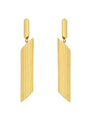 Moschino Teddy Bear Clip Earrings - Gold